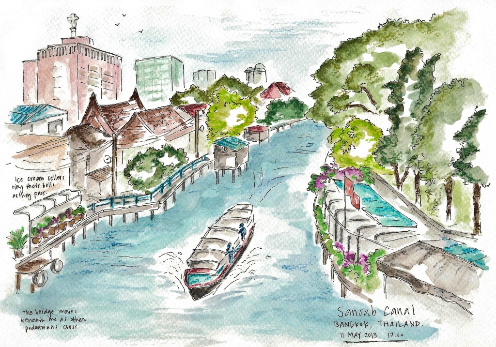 A Collection of Paintings, Illustrations, and Sketches of Bangkok ...