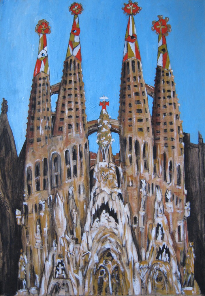 Brilliant Artistic Representations of Barcelona | Wanderarti